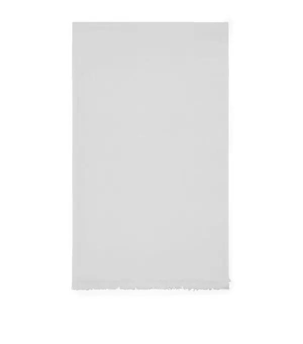 Brunello Cucinelli Cashmere-silk Scarf - Grey