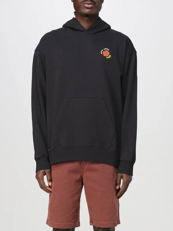 Kenzo Embroidered Poppy Hoodie - Black