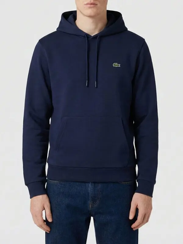 Lacoste Logo Hoodie - Blue