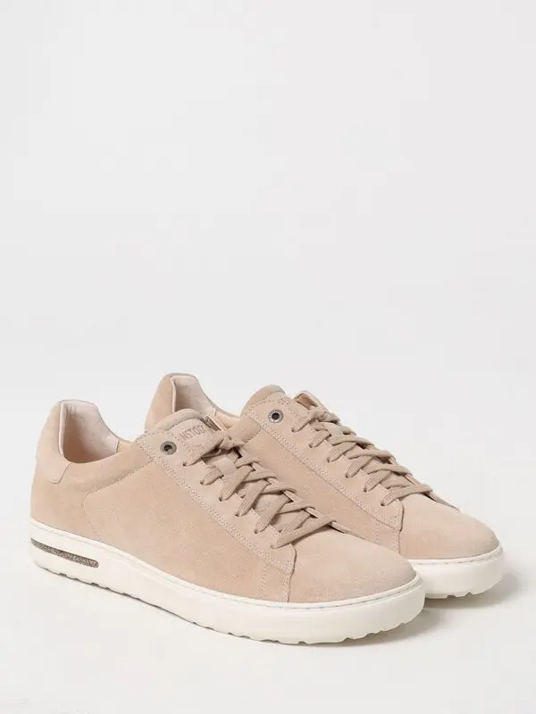 BIRKENSTOCK Lace-up Suede Sneakers - Sand