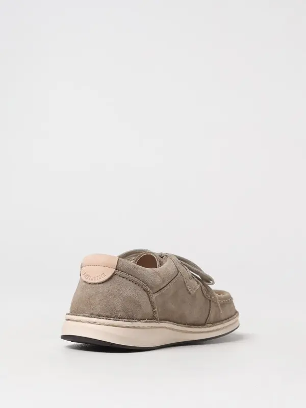 BIRKENSTOCK Suede Brogue Shoes - Beige