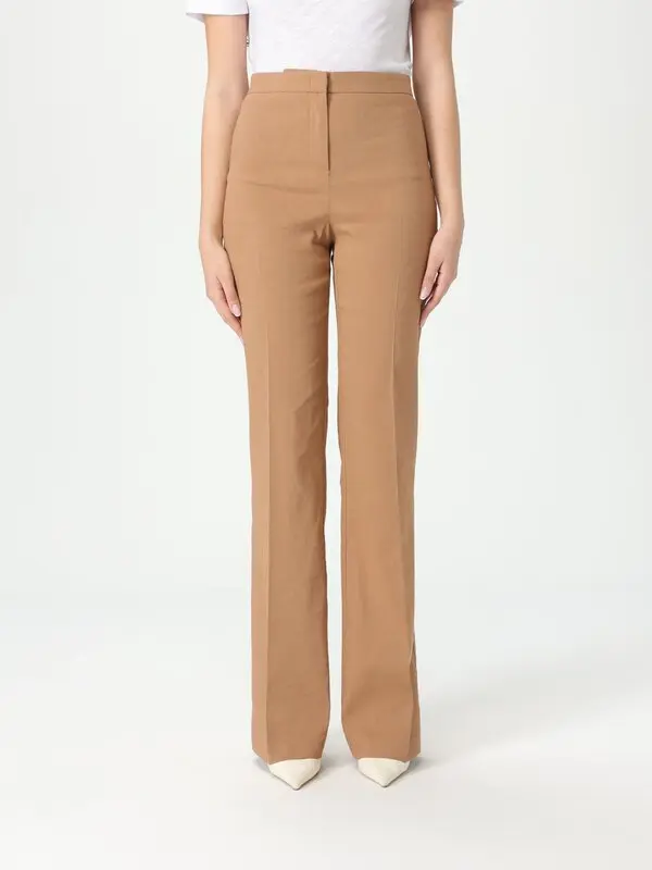 Pinko Tailored Wide Leg Trousers - Brown