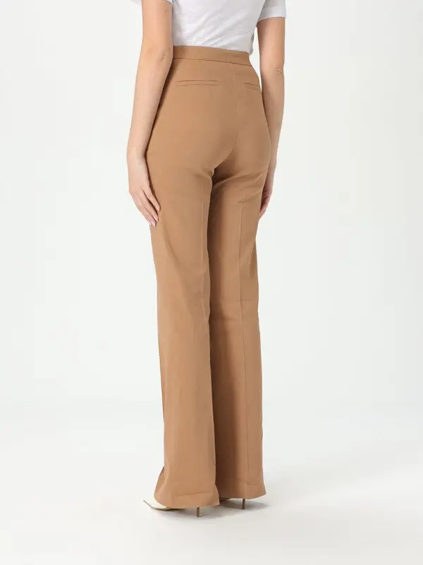 Pinko Tailored Wide Leg Trousers - Brown