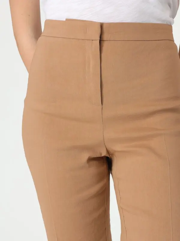 Pinko Tailored Wide Leg Trousers - Brown