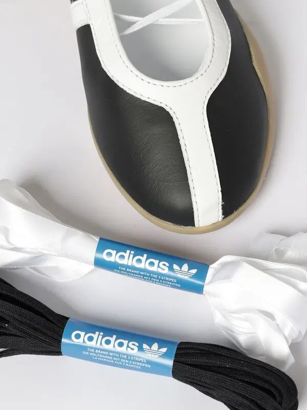 ADIDAS ORIGINALS Ballet Flats With Tie Fastening - Black