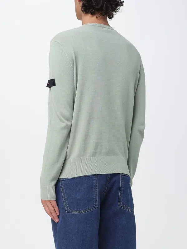 Peuterey Ribbed Crew Neck Sweater - Sage