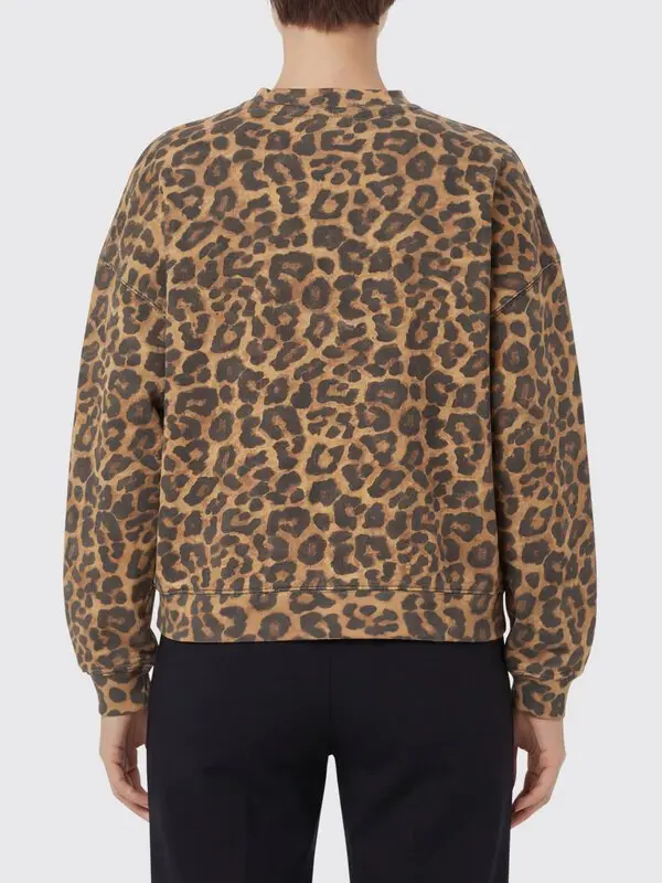 ANINE BING Leopard Print Sweatshirt