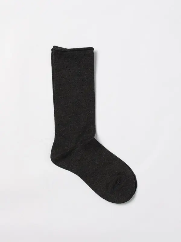 Brunello Cucinelli Ribbed Socks - Grey