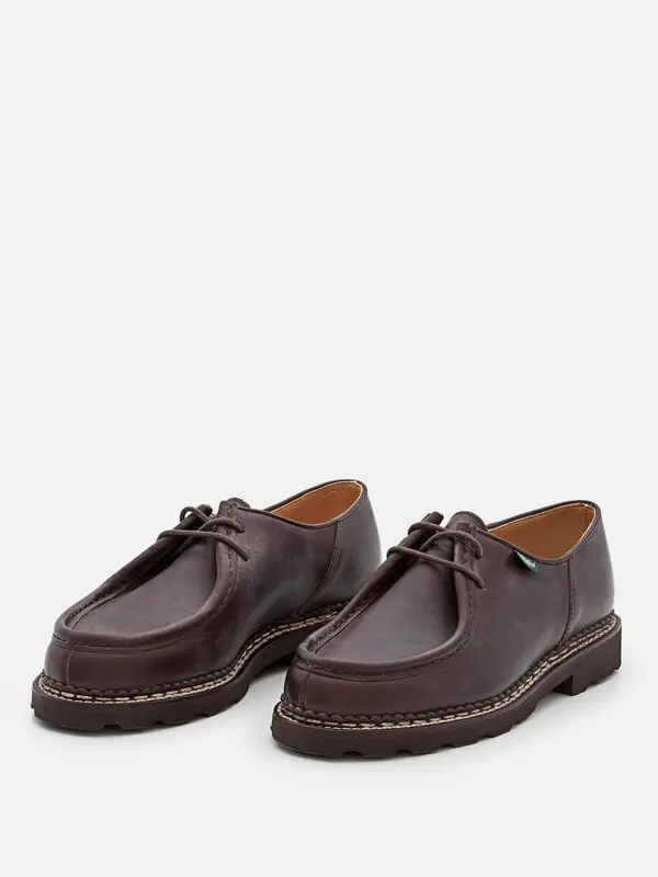 Paraboot Leather Lace-up Oxford Shoes
