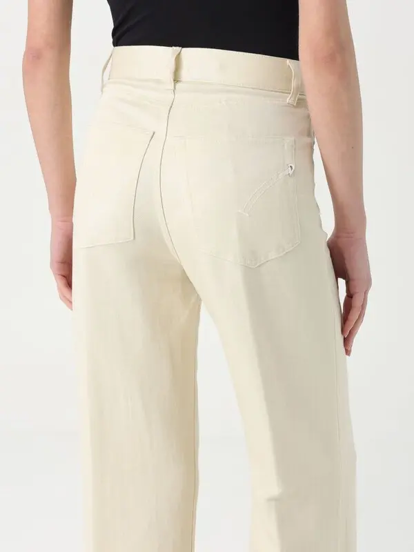 DONDUP Wide Leg Jeans - Milk
