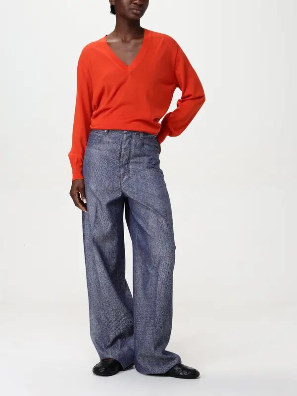 Bottega Veneta V-neck Sweater - Red