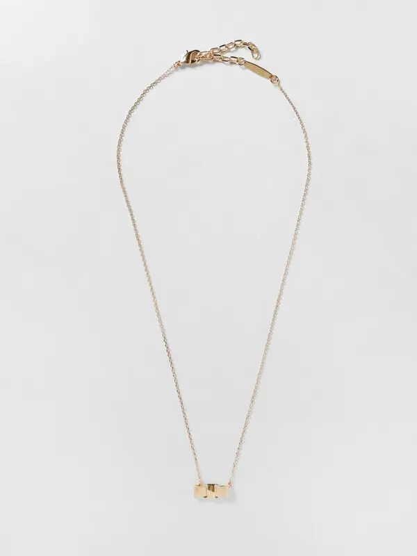 FERRAGAMO Vara Brass Necklace - Gold