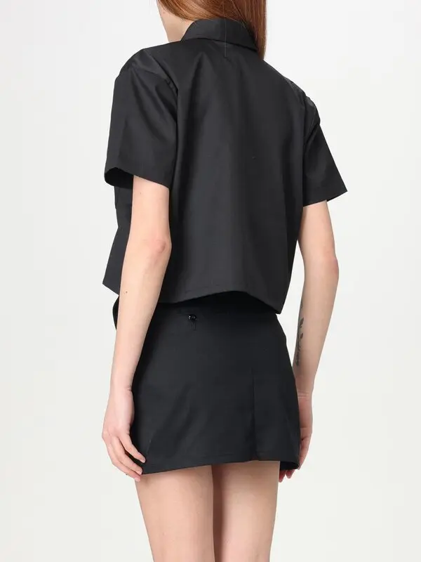 Dickies Cropped Shirt With Classic Collar