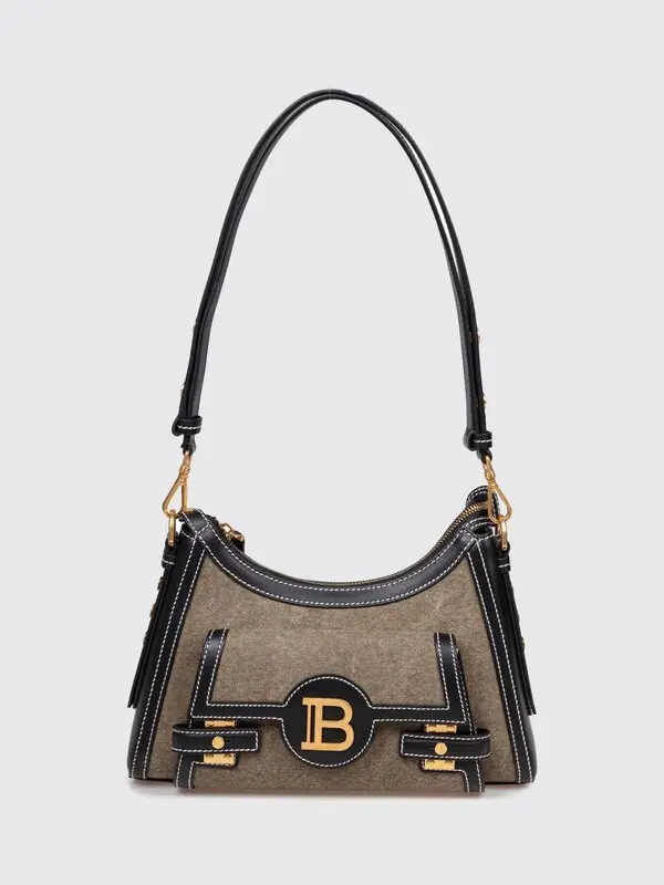 Balmain Shoulder Bag - Black