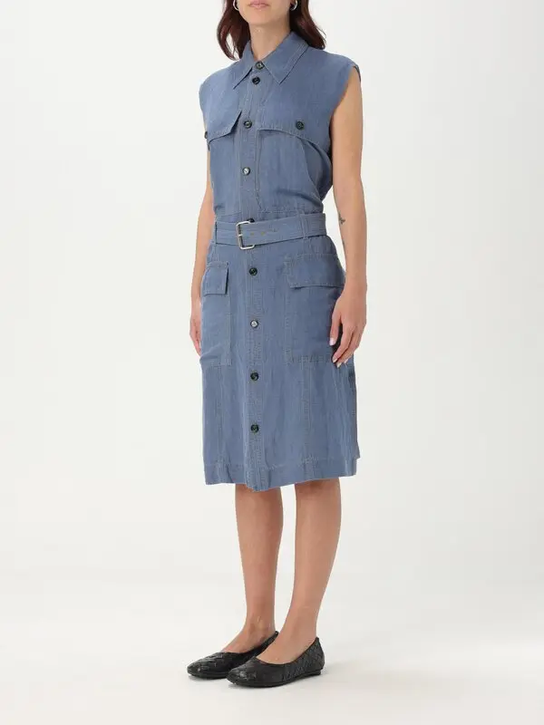 bottega veneta denim dress Bottega Veneta Shirt Dress - Denim