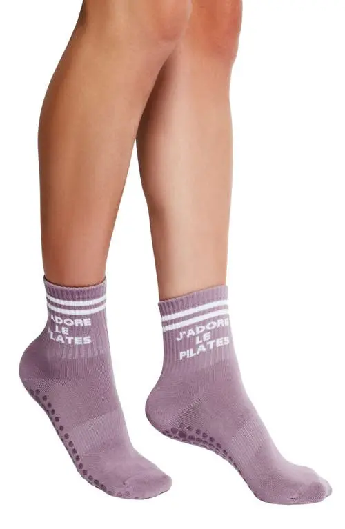 PILATES UNIVERSITY 1883 Assorted Non-slip Quarter Socks
