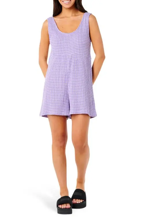 Rip Curl Premium Surf Tank Romper - Purple