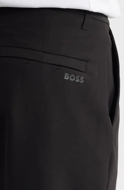 BOSS Commuter Slim Fit Performance Shorts - Black
