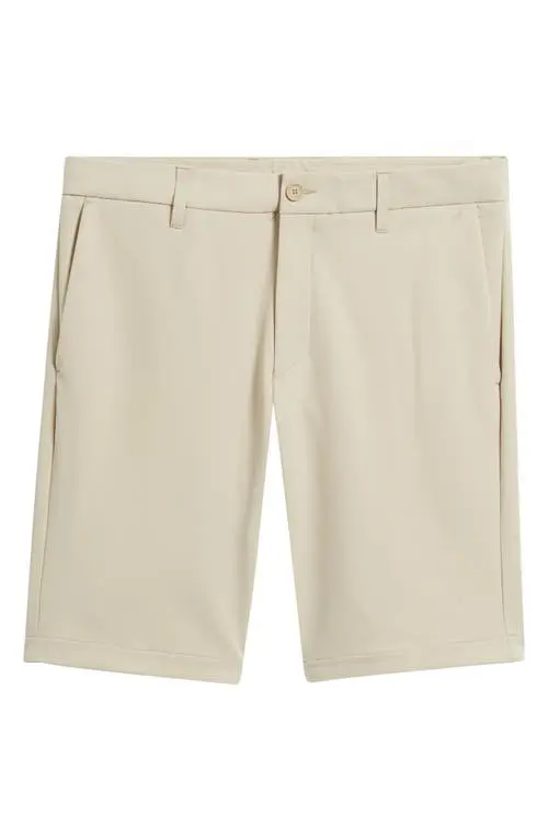 BOSS Commuter Slim Fit Performance Shorts - Medium Beige