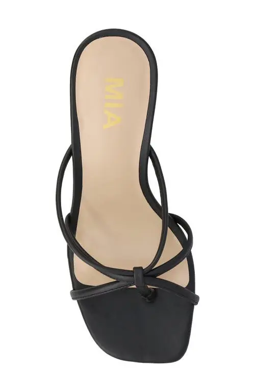 Mia Sybel Strappy Sandals - Black