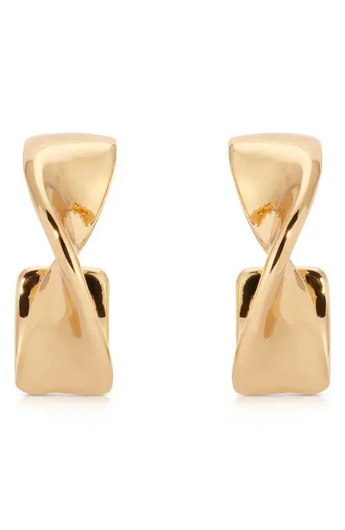 Ettika Heirloom Small Hoop Earrings - Gold