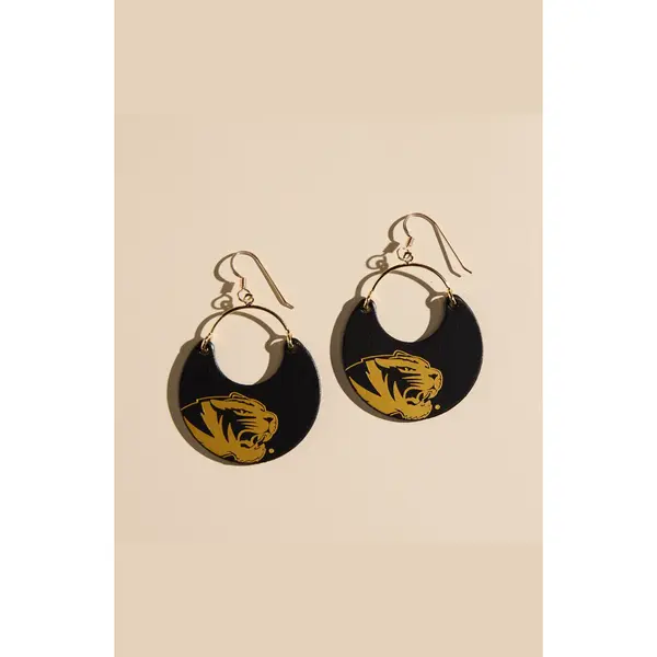 NICKEL & SUEDE University Nina Earrings - Um /gold