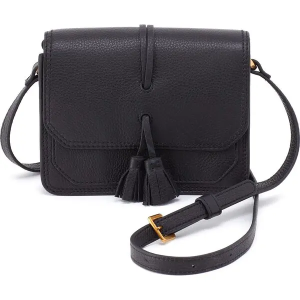 Hobo Small Eden Leather Crossbody Bag - Black