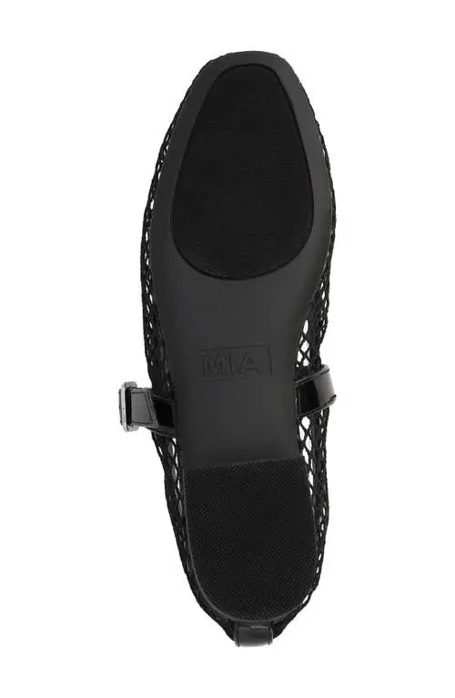 Mia Rayza Woven Mary Jane Flat