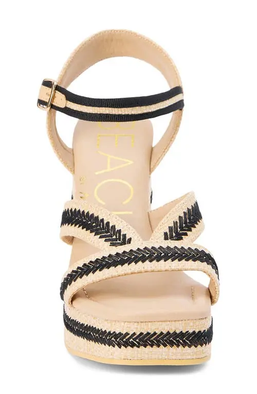 Matisse Adelaide Ankle Strap Platform Sandal - Natural