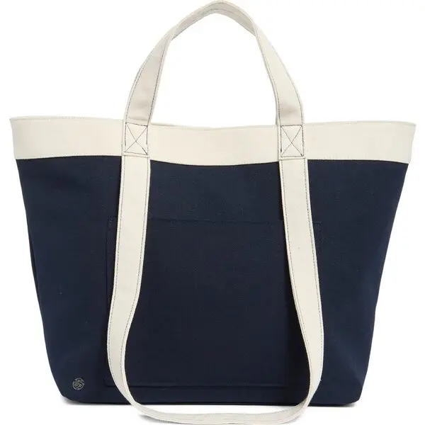 Zella Travel Canvas Tote - Navy Sapphire