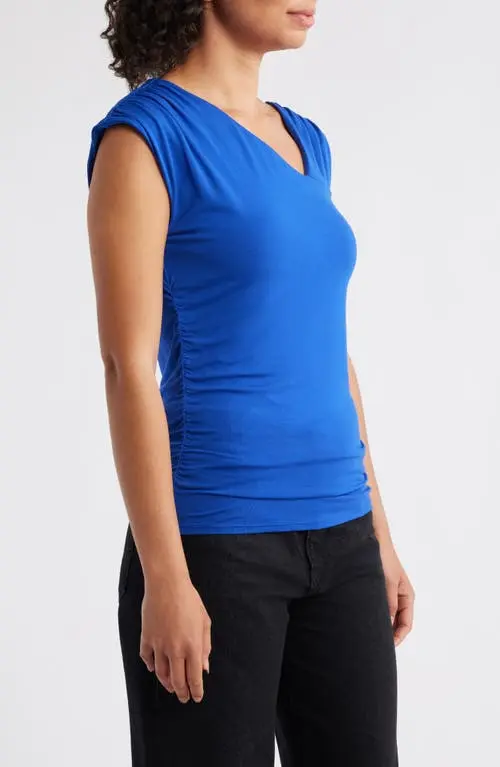 Loveappella Asymmetric Drape Top