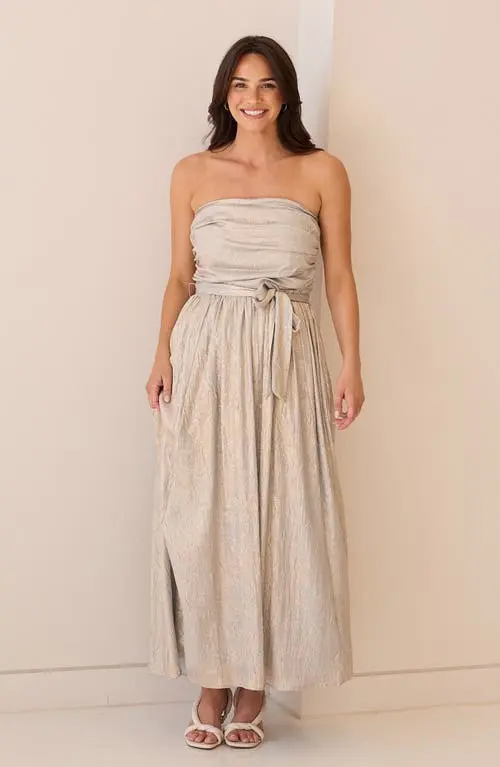 BRAVE+TRUE Avalon Strapless Maxi Dress
