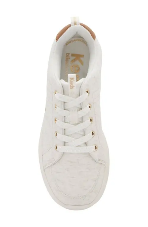 KEDS® Blisswalk Jersey Sneaker - Oatmeal/ Cognac