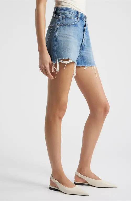 FRAME The Dare High-waist Denim Shorts