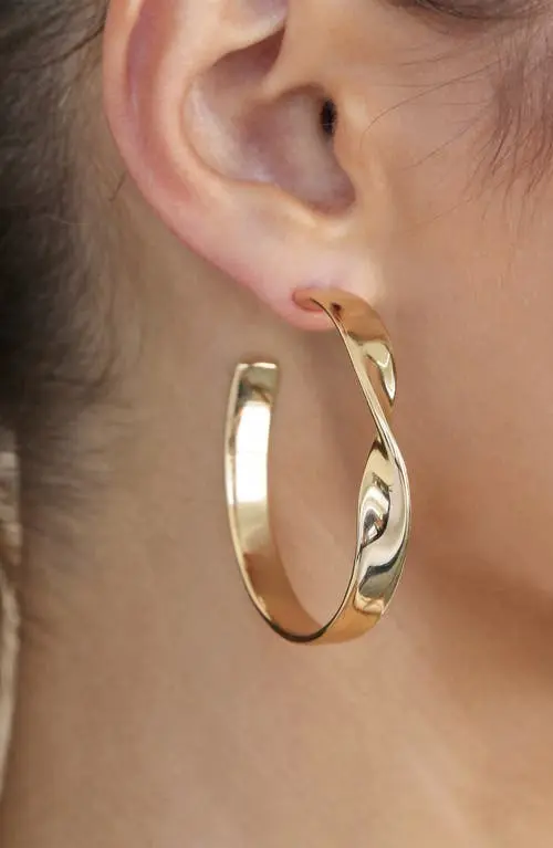 Ettika Heirloom Medium Hoop Earrings - Gold