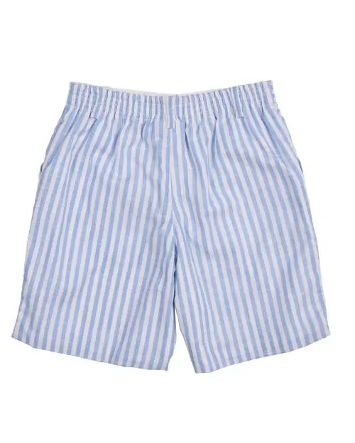 FLORENCE EISEMAN Stripe Linen Look Short