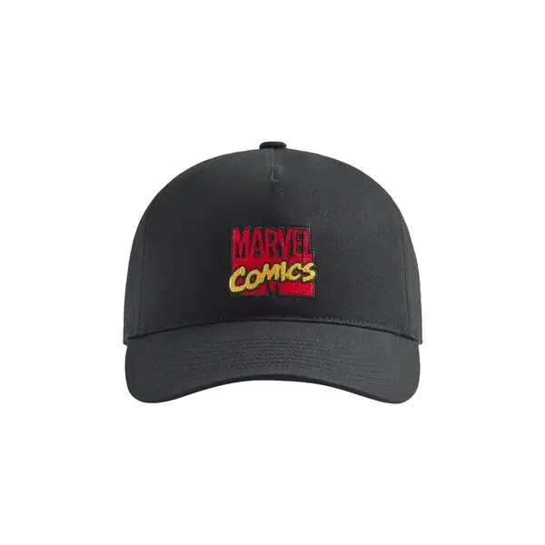 Kith X Marvel Gwynn Pinch Crown Snapback - Black