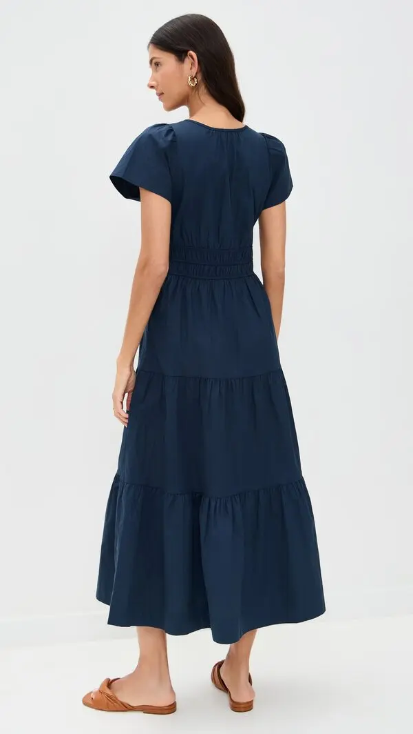 MAREA Annabelle Tiered Midi Dress