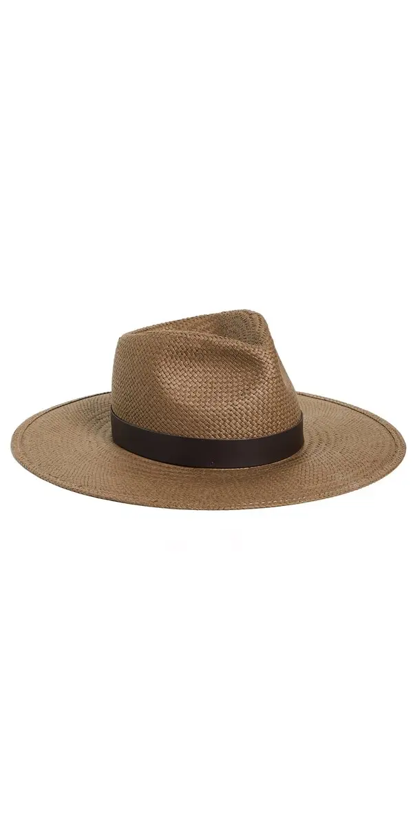 Janessa Leoné Zoe Straw Panama Hat