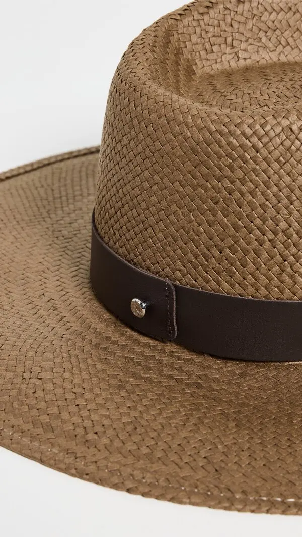 Janessa Leoné Zoe Straw Panama Hat