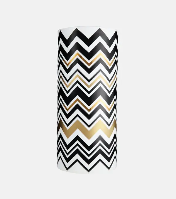 Missoni Zigzag Gold Tall Vase