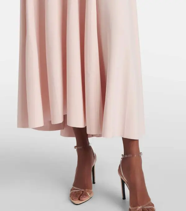 Norma Kamali Flared Midi Dress