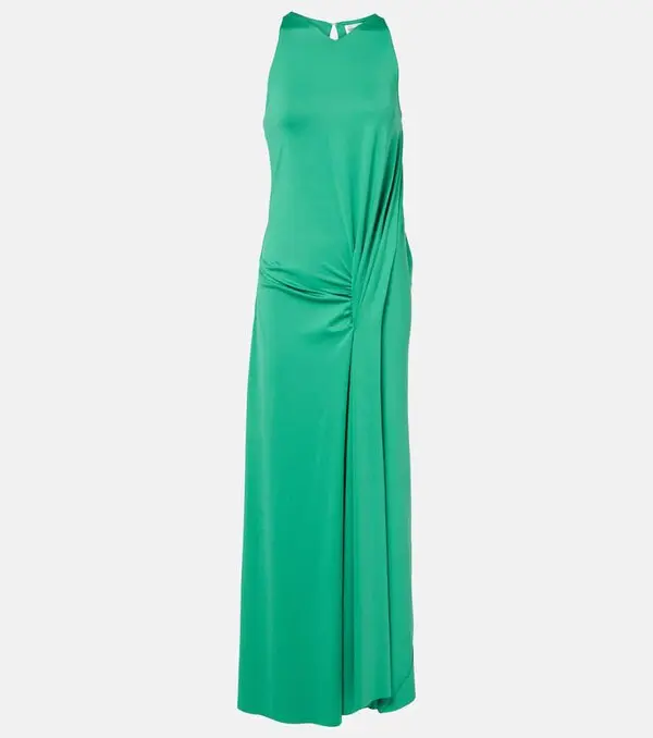 Victoria Beckham Draped Jersey Gown