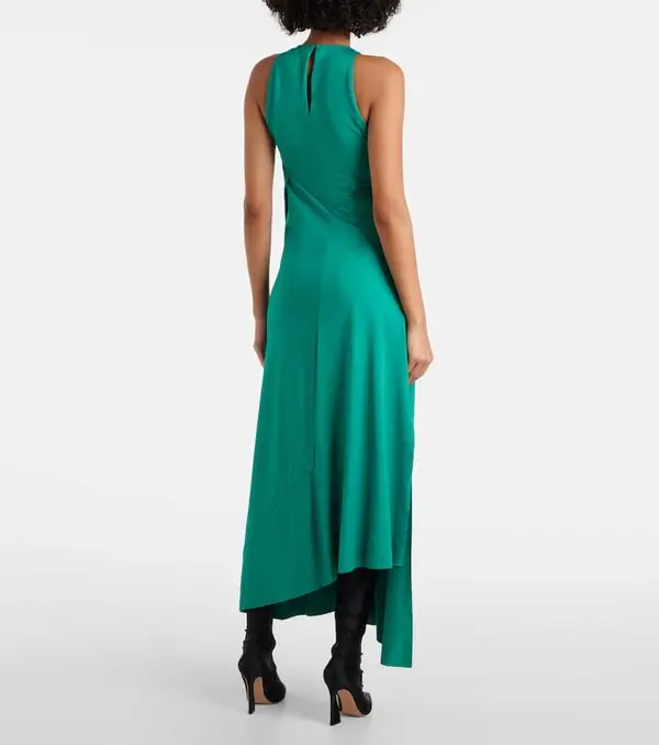 Victoria Beckham Draped Jersey Gown