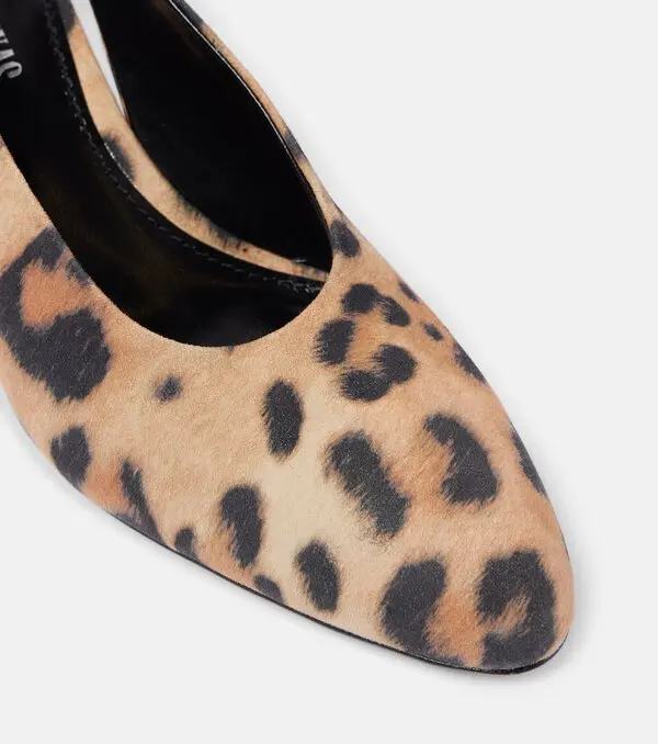 Paris Texas Lavinia 50 Leopard-print Suede Pumps