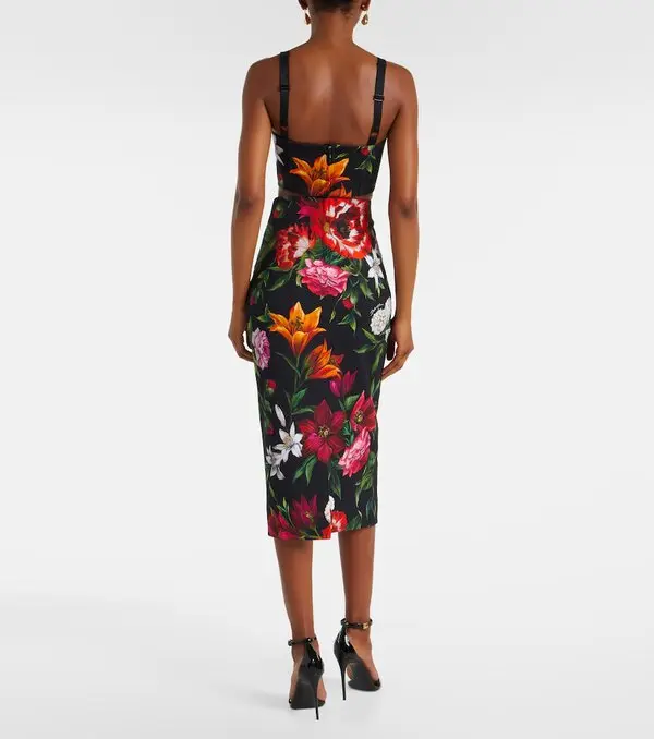 Dolce & Gabbana Floral Pencil Skirt - Multicoloured