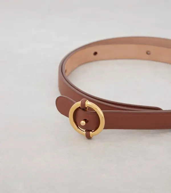 Loro Piana Helm Leather Belt
