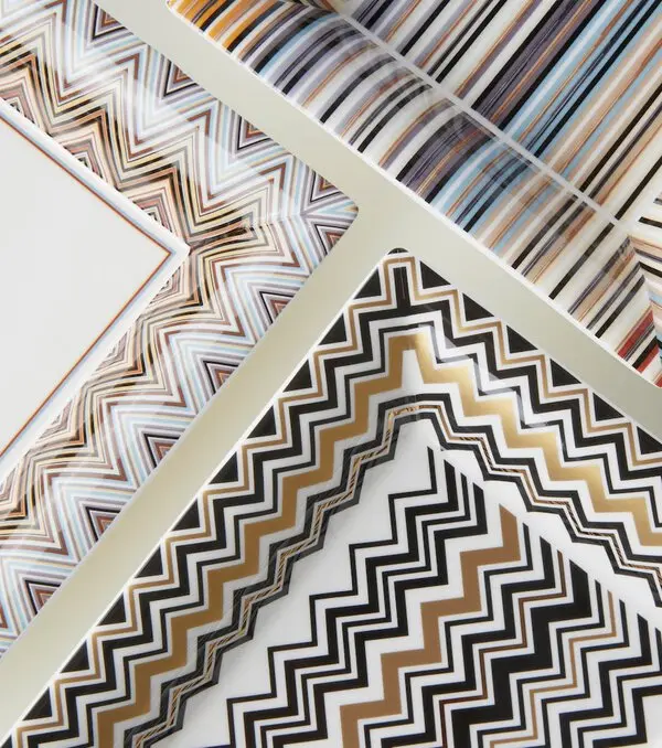 Missoni Zigzag Gold Decorative Tray