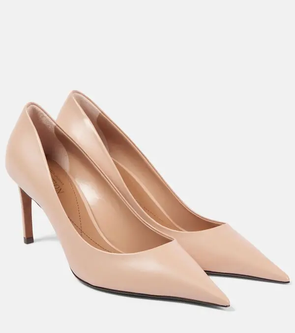 Dolce & Gabbana 80 Leather Pumps - Pink