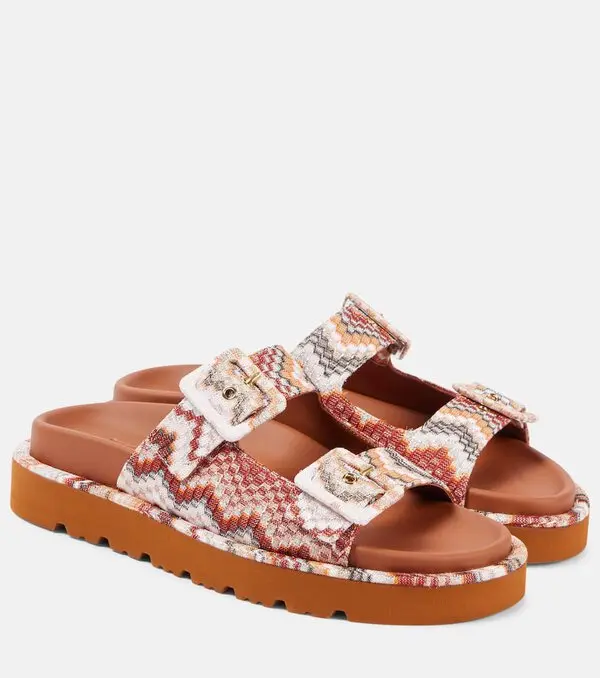Missoni Clea Sandals - Brown